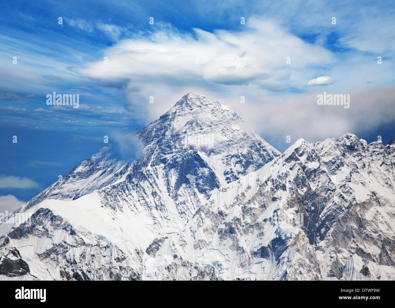 Everest summit hi-res stock photography and images - Alamy