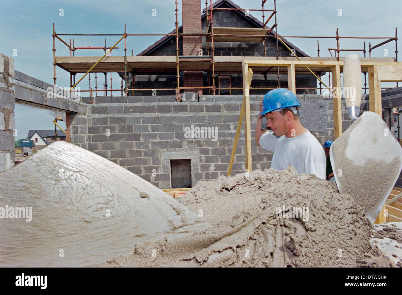 Bricklayers (construction Site) High Resolution Stock Photography and ...