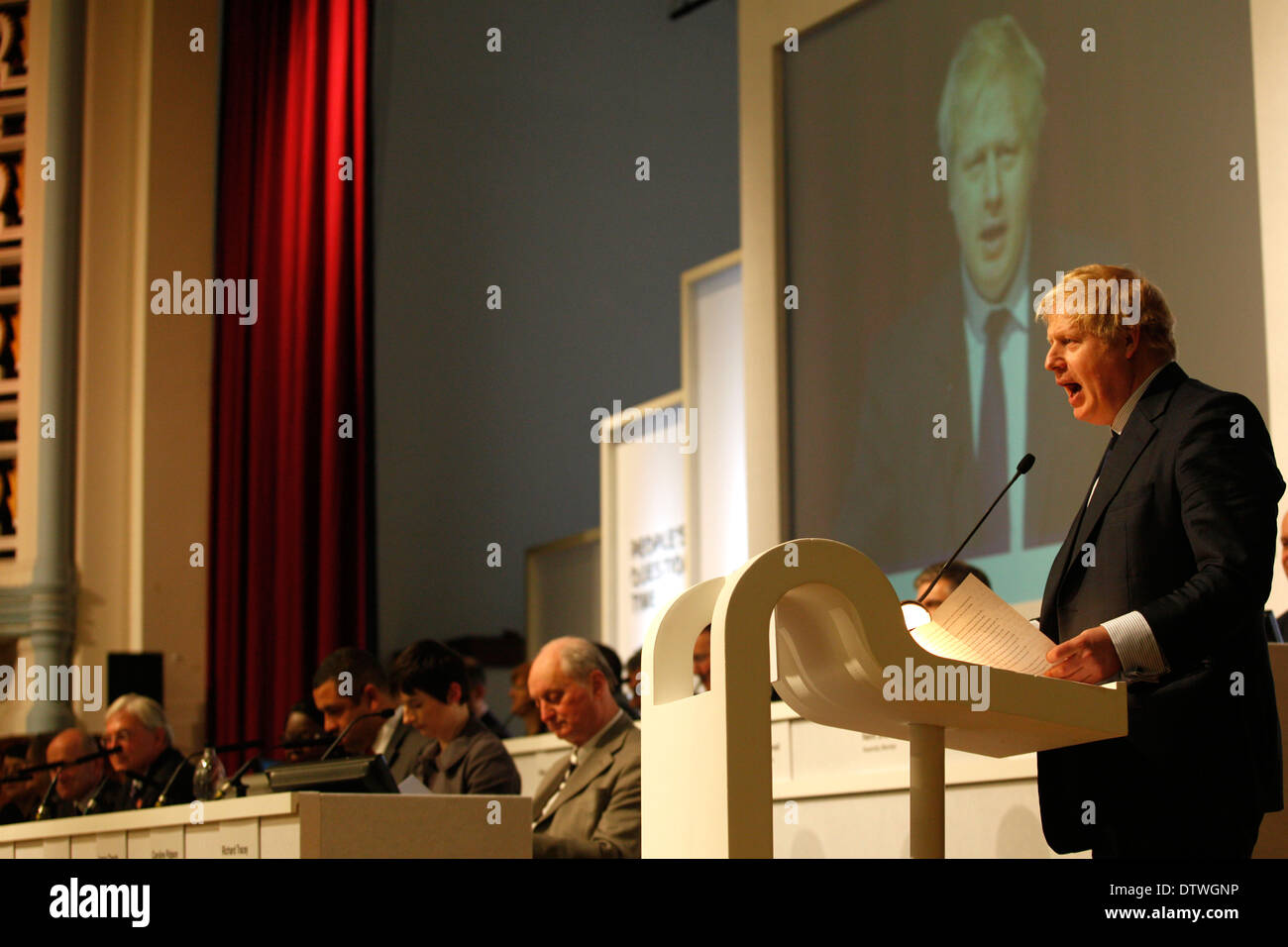 People's Question Time - Boris Johnson Stock Photo - Alamy
