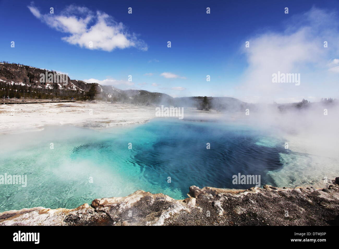 Hot pool spring Stock Photo - Alamy