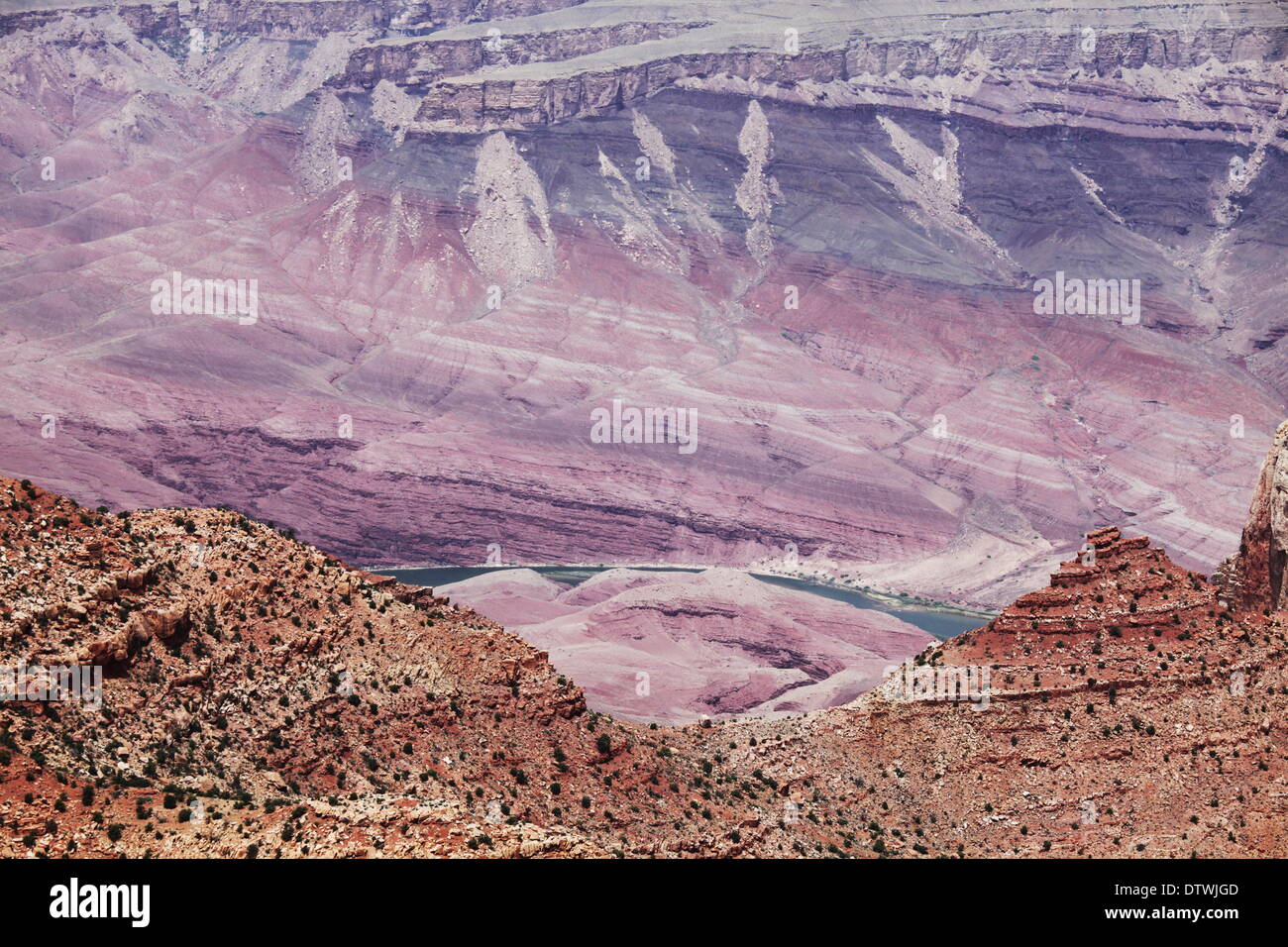 Grand canyon scene Stock Photo - Alamy