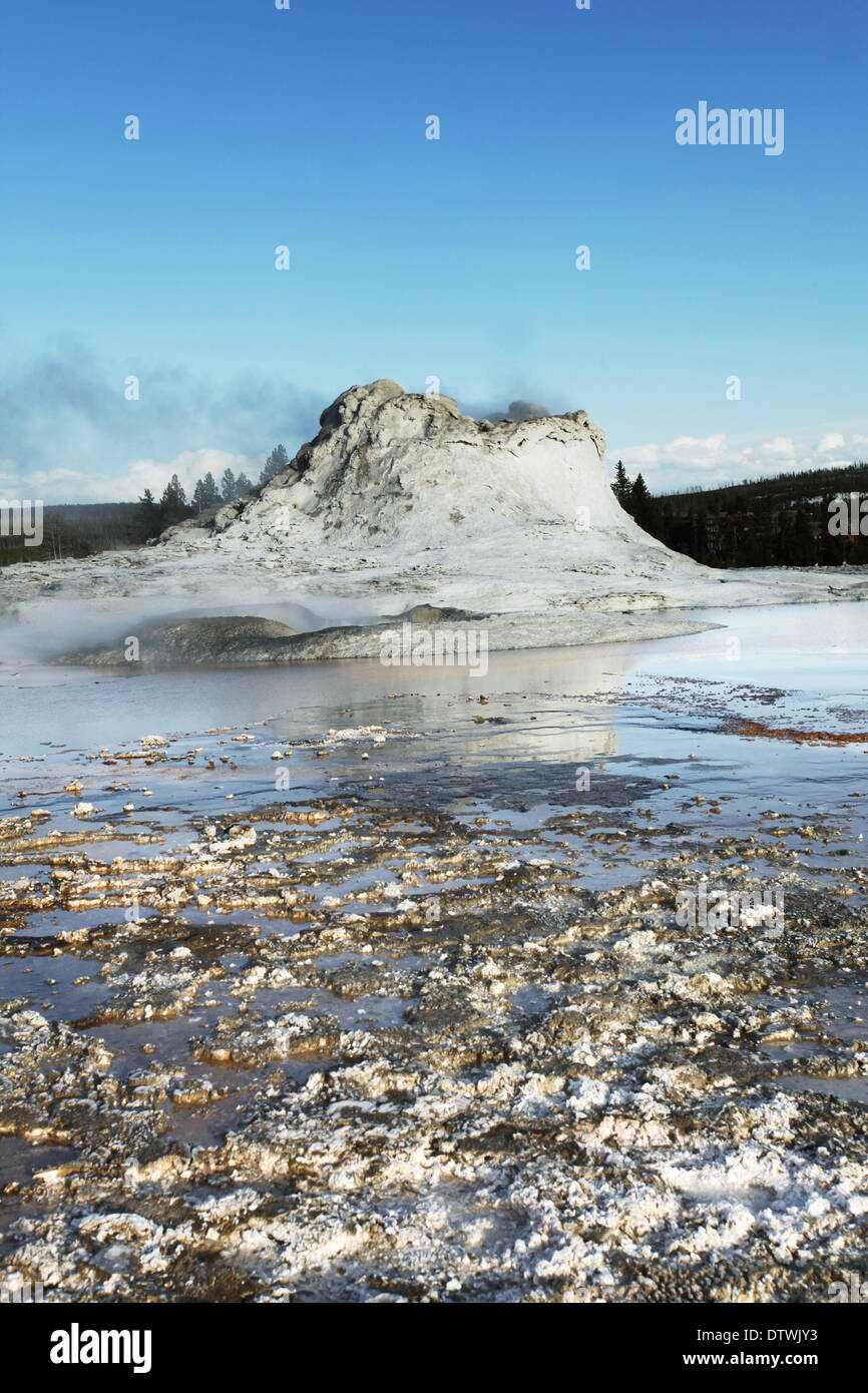 Castle geyser eruption in hi-res stock photography and images - Alamy