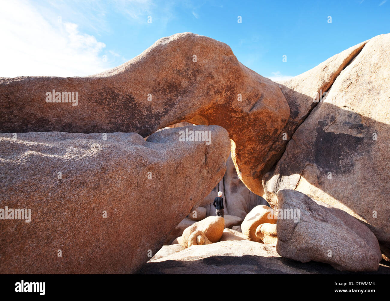 Arch in Joshua Stock Photo - Alamy