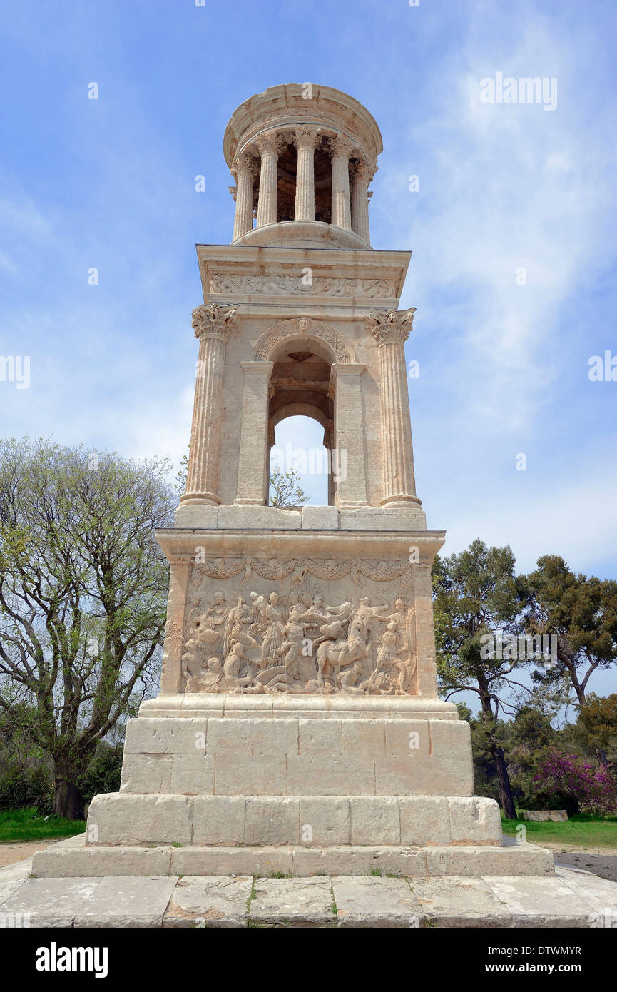 Mausoleum of glanum hi-res stock photography and images - Alamy