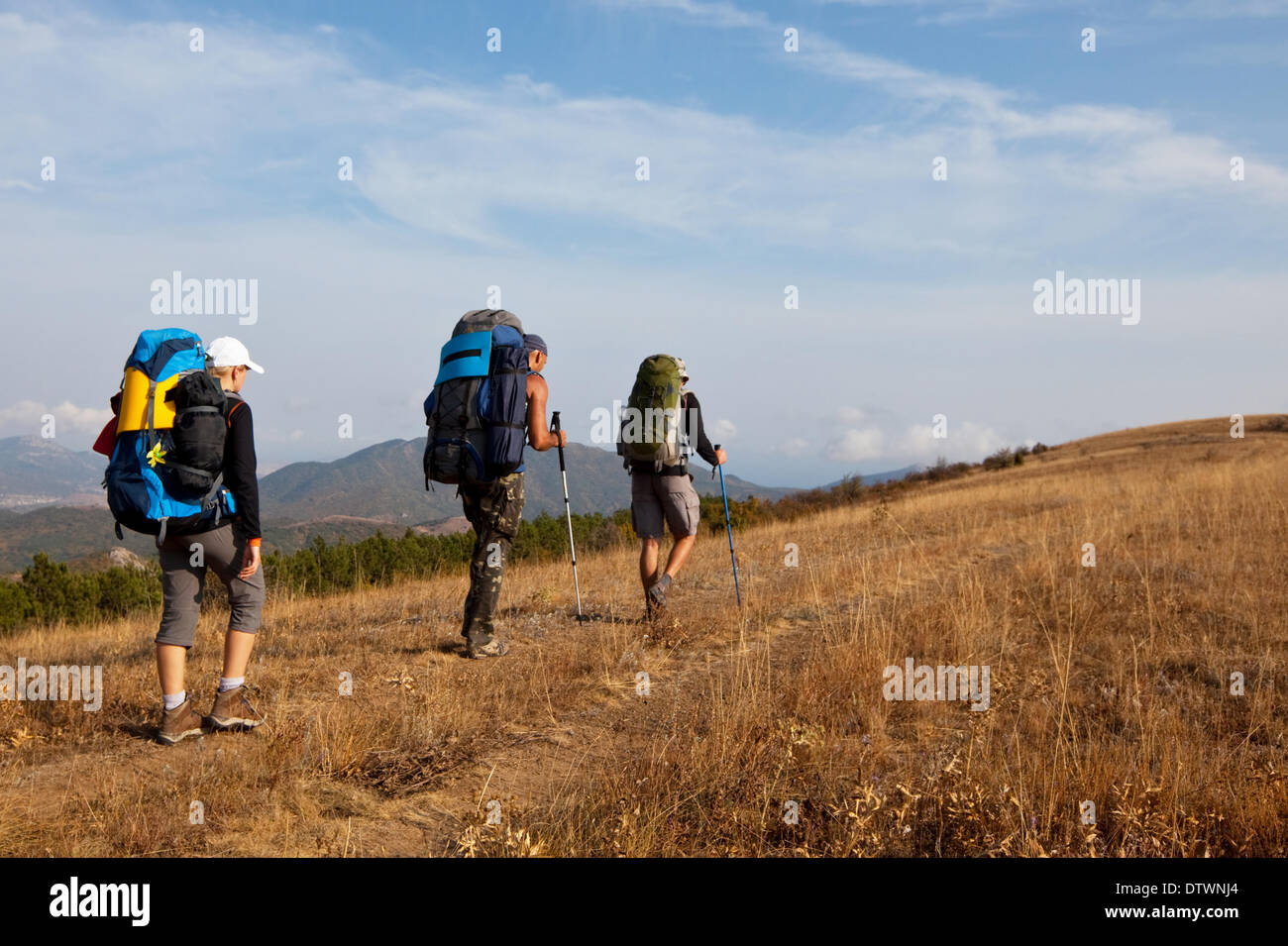 Hike in Crimea Stock Photo - Alamy