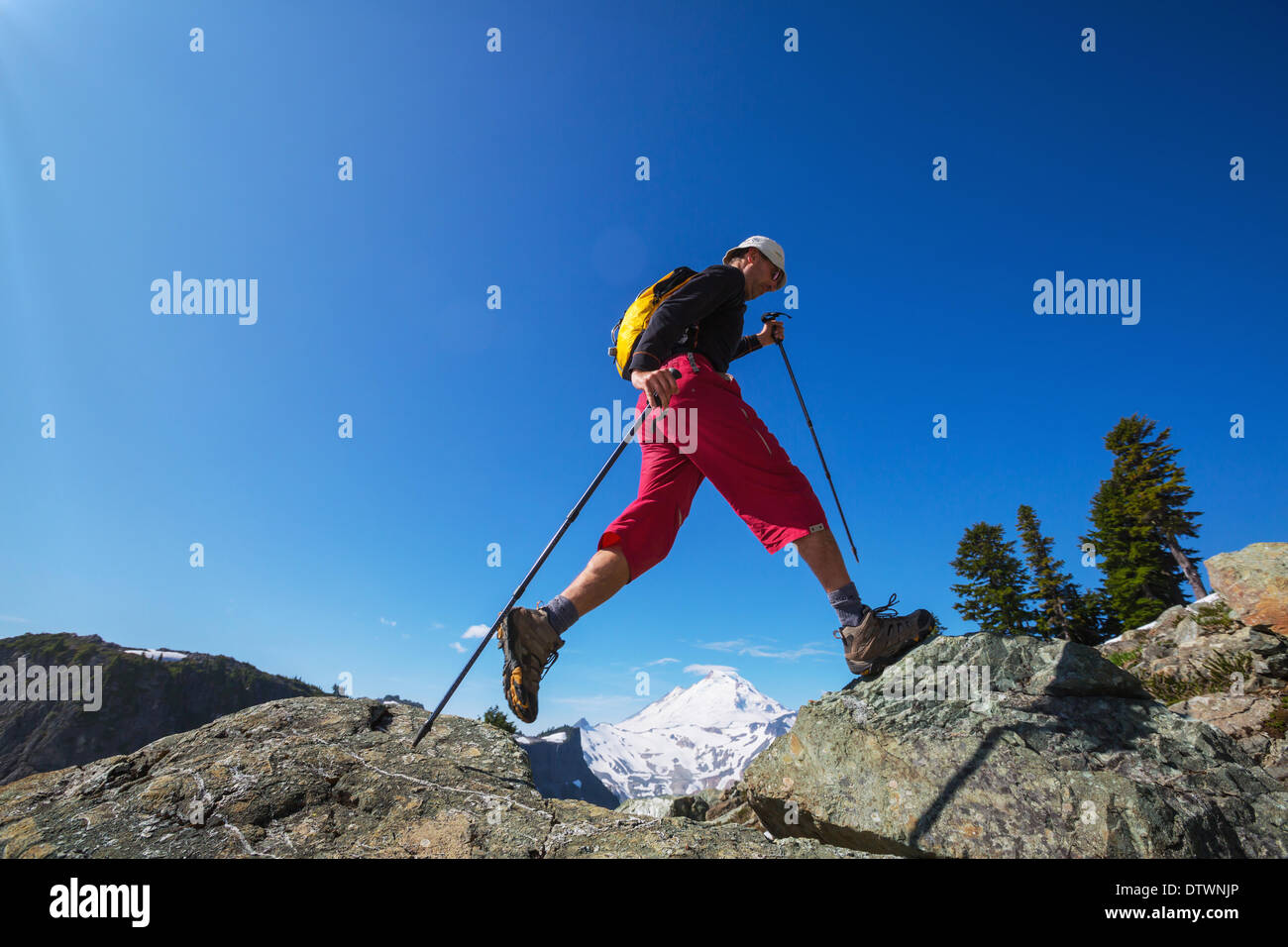 Hike in Baker Area Stock Photo - Alamy