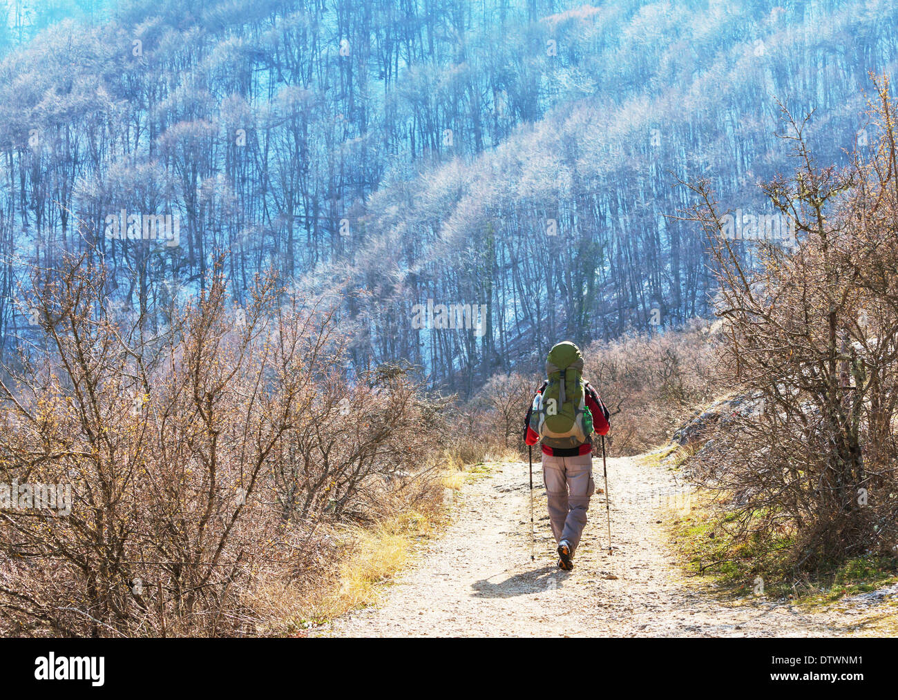 Hike in Crimea Stock Photo - Alamy