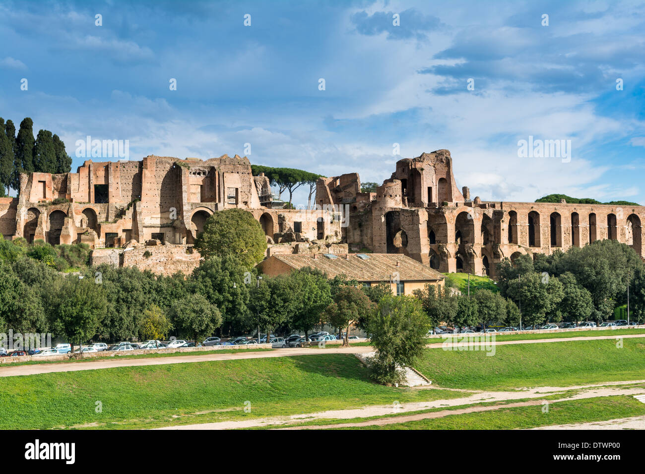 House of Augustus or Domus Augusti Stock Photo - Alamy