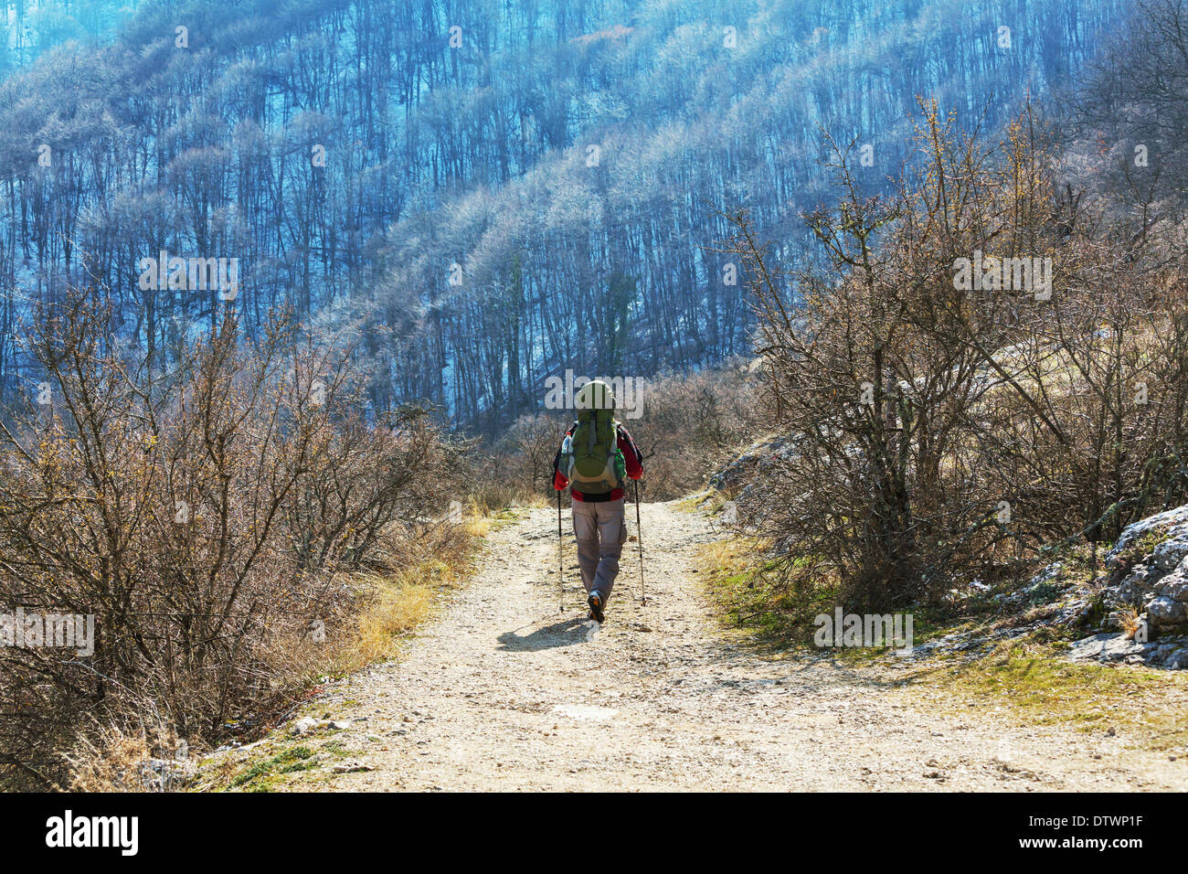 Hike in Crimea Stock Photo - Alamy