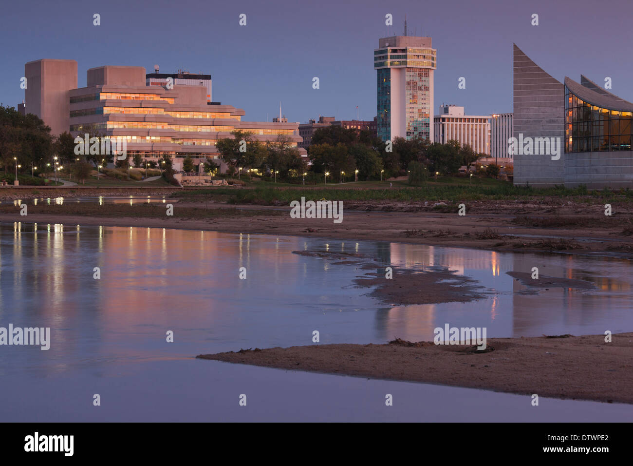 Wichita kansas skyline hi-res stock photography and images - Alamy