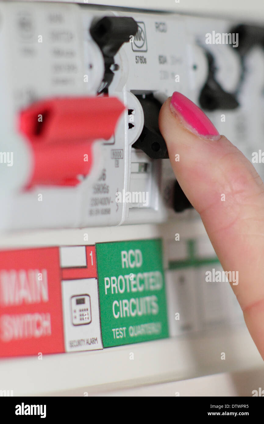 Residual current device hi-res stock photography and images - Alamy