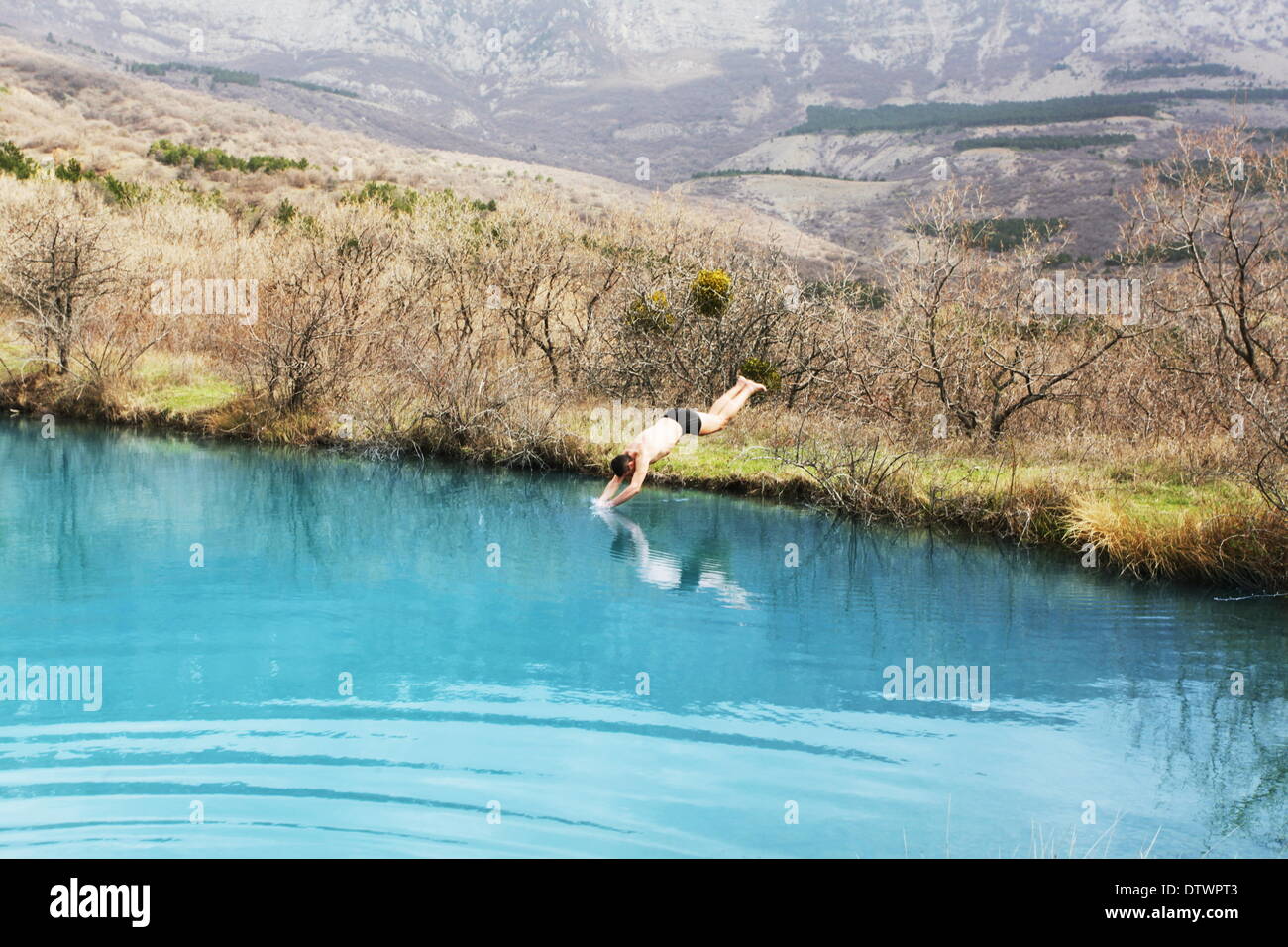 Jump lake hi-res stock photography and images - Alamy