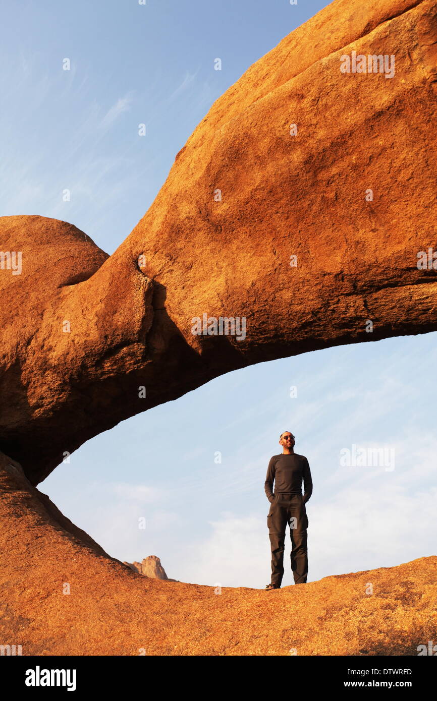 Man in arch hi-res stock photography and images - Alamy