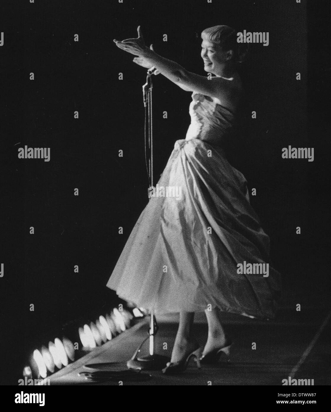 JUNE CHRISTY (1925-1990) US Jazz singer about 1953 Stock Photo - Alamy