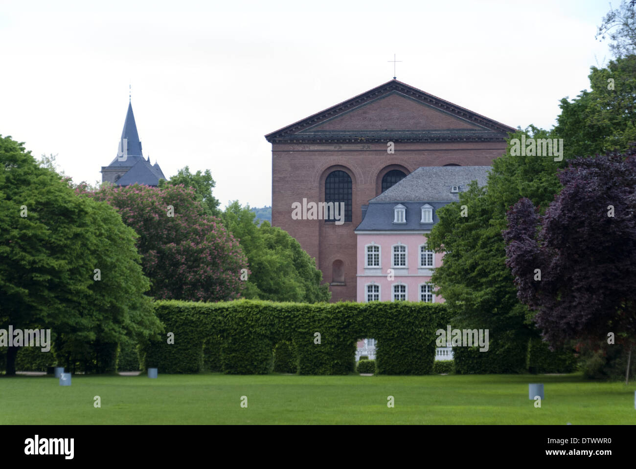 Trier roman basilica hi-res stock photography and images - Alamy