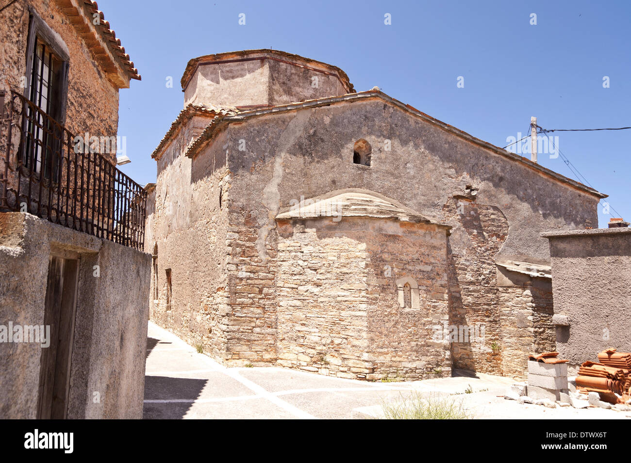 Church on Samos Stock Photo - Alamy