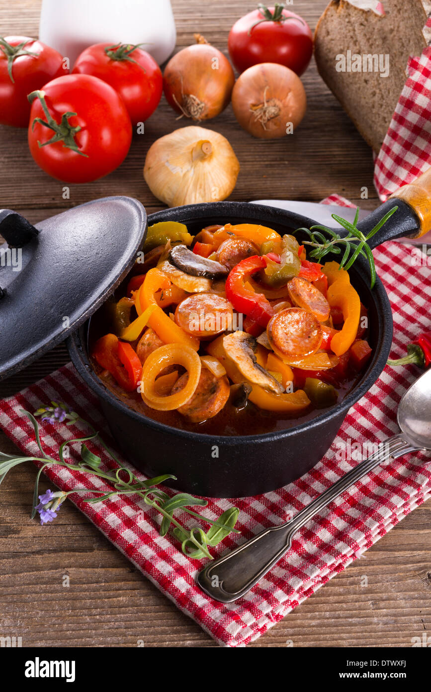 Hungarian ratatouille hi-res stock photography and images - Alamy