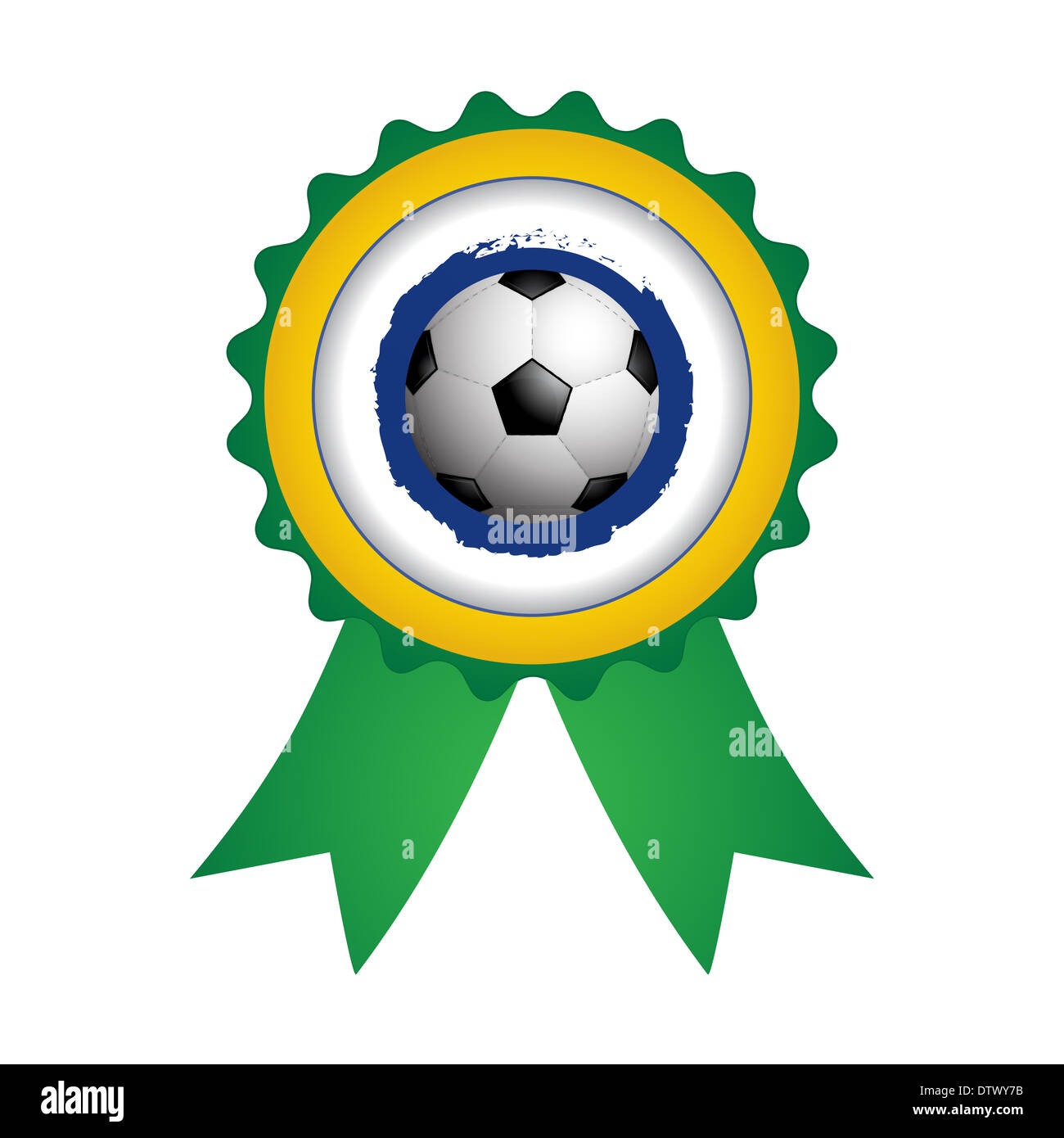 Brazil national team badge hi-res stock photography and images - Alamy