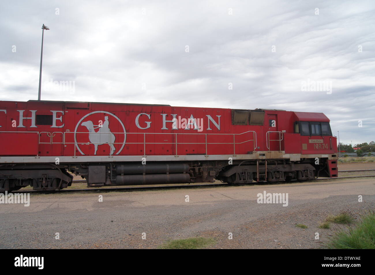 Ghan train travel australia outback hi-res stock photography and images ...