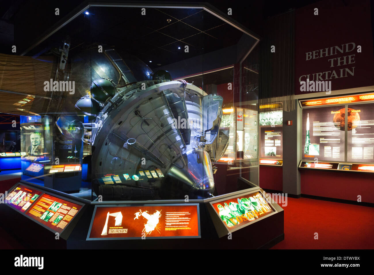 USA, Kansas, Hutchinson, Kansas Cosmosphere and Space Center, Soviet ...