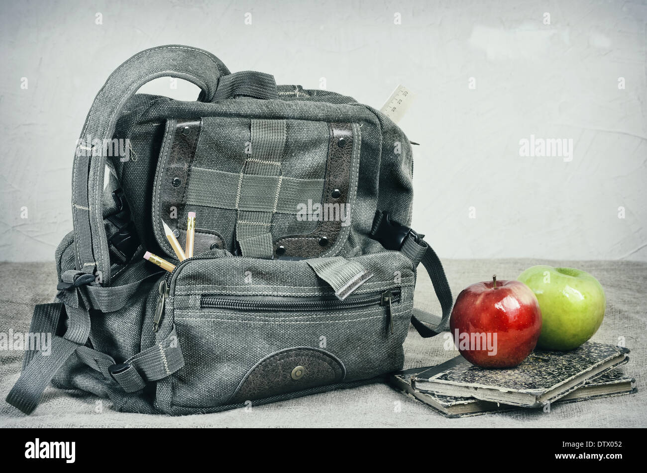 School Theme Still Life Stock Photo - Alamy