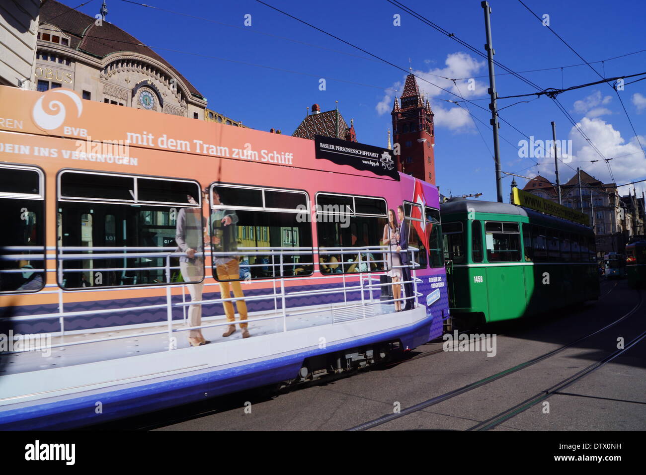 Trolley in basel switzerland hi-res stock photography and images - Alamy