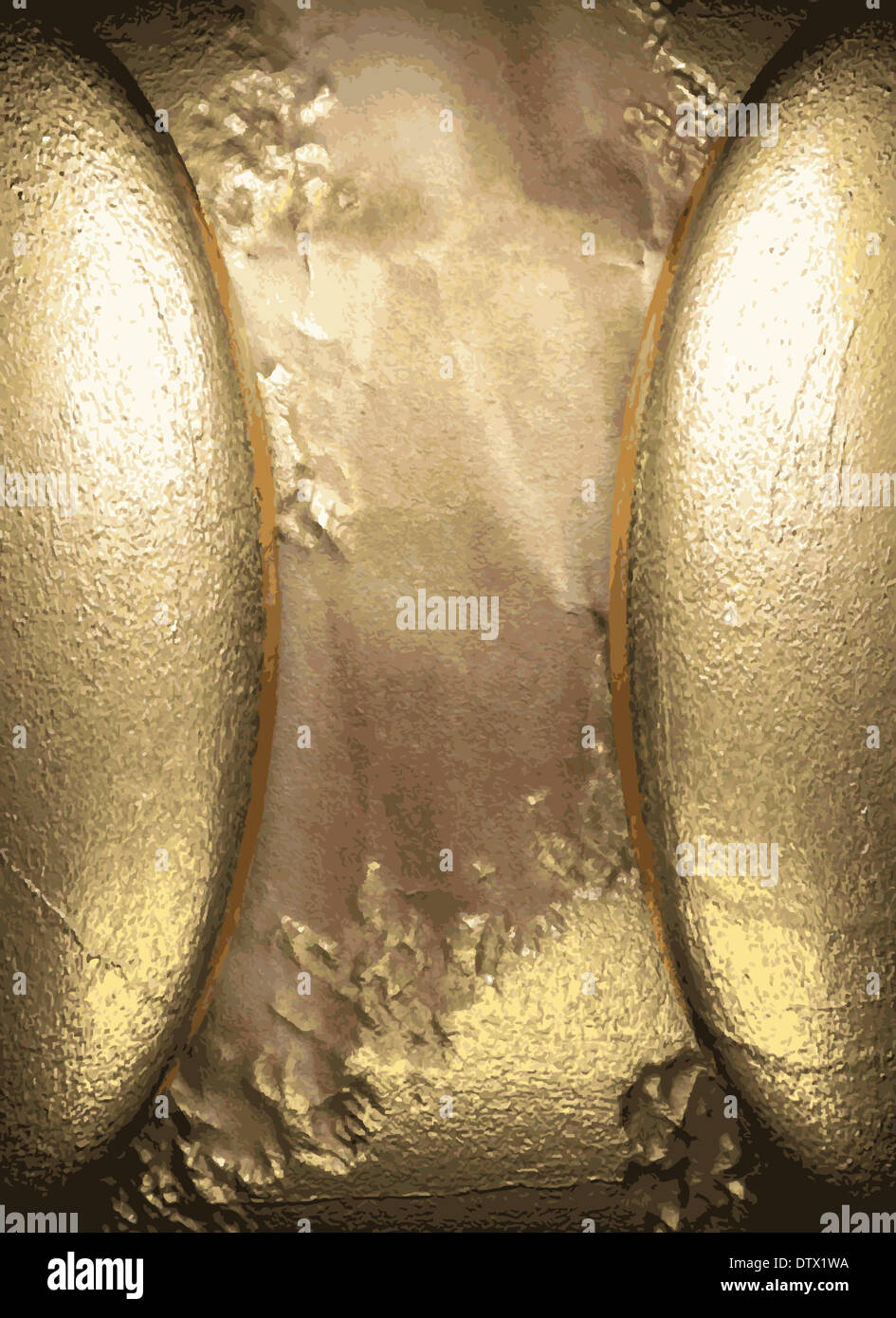 gold and paper background Stock Photo - Alamy