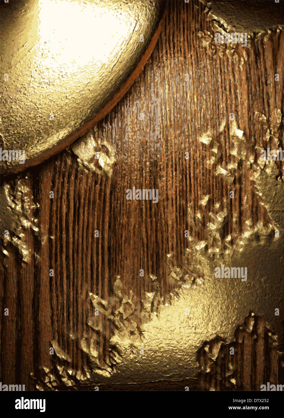 gold and wood background Stock Photo - Alamy