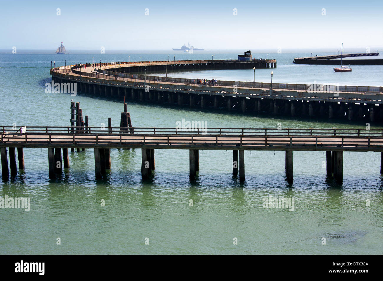 Winding path sea ocean water hi-res stock photography and images - Alamy