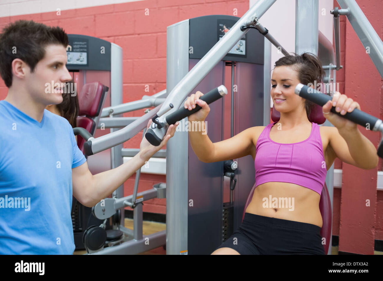 Abs woman machine hi-res stock photography and images - Alamy