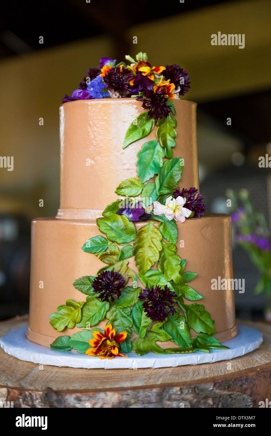 Enchanted Forest Wedding Cake