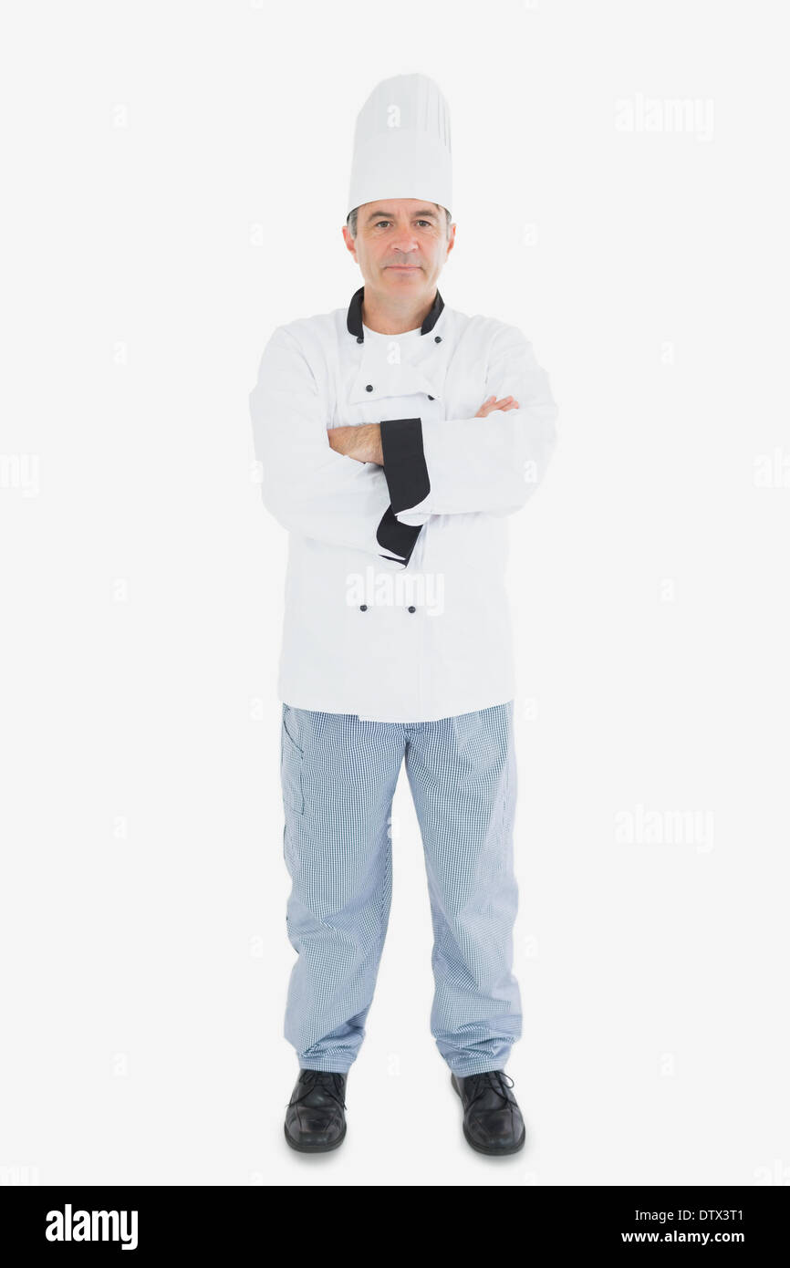 Serious chef standing arms crossed hi-res stock photography and images ...
