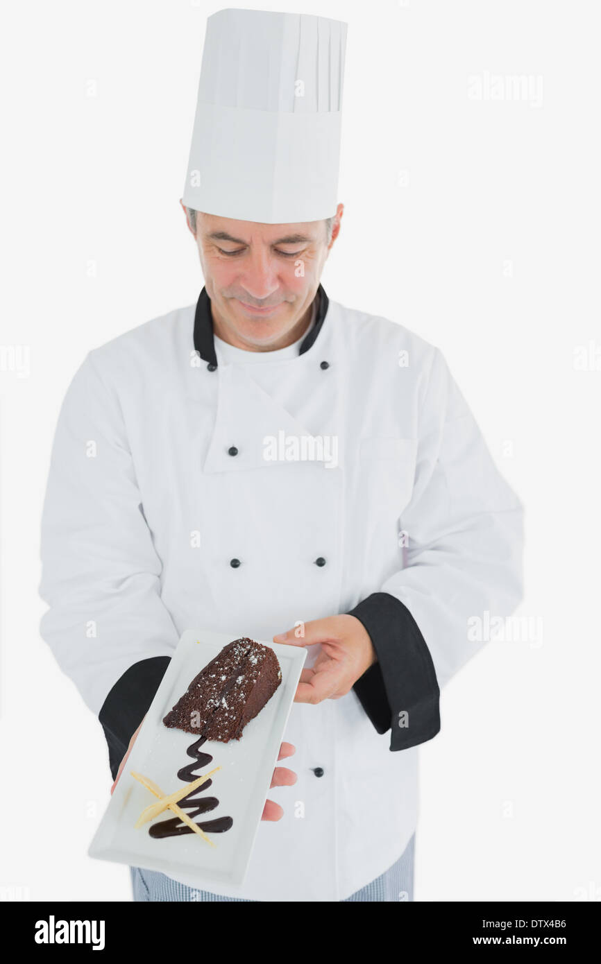 White man presenting chocolate hi-res stock photography and images - Alamy
