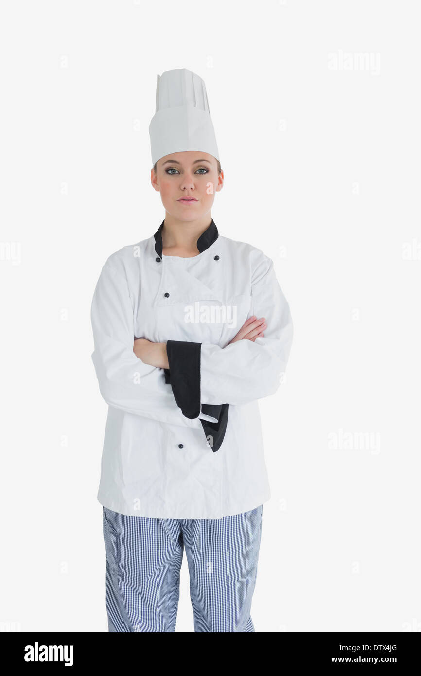 Serious female chef hi-res stock photography and images - Alamy