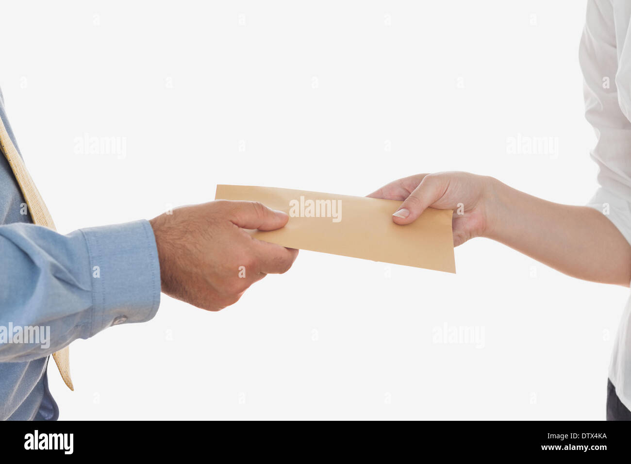 Closeup of hands holding bribe Stock Photo - Alamy