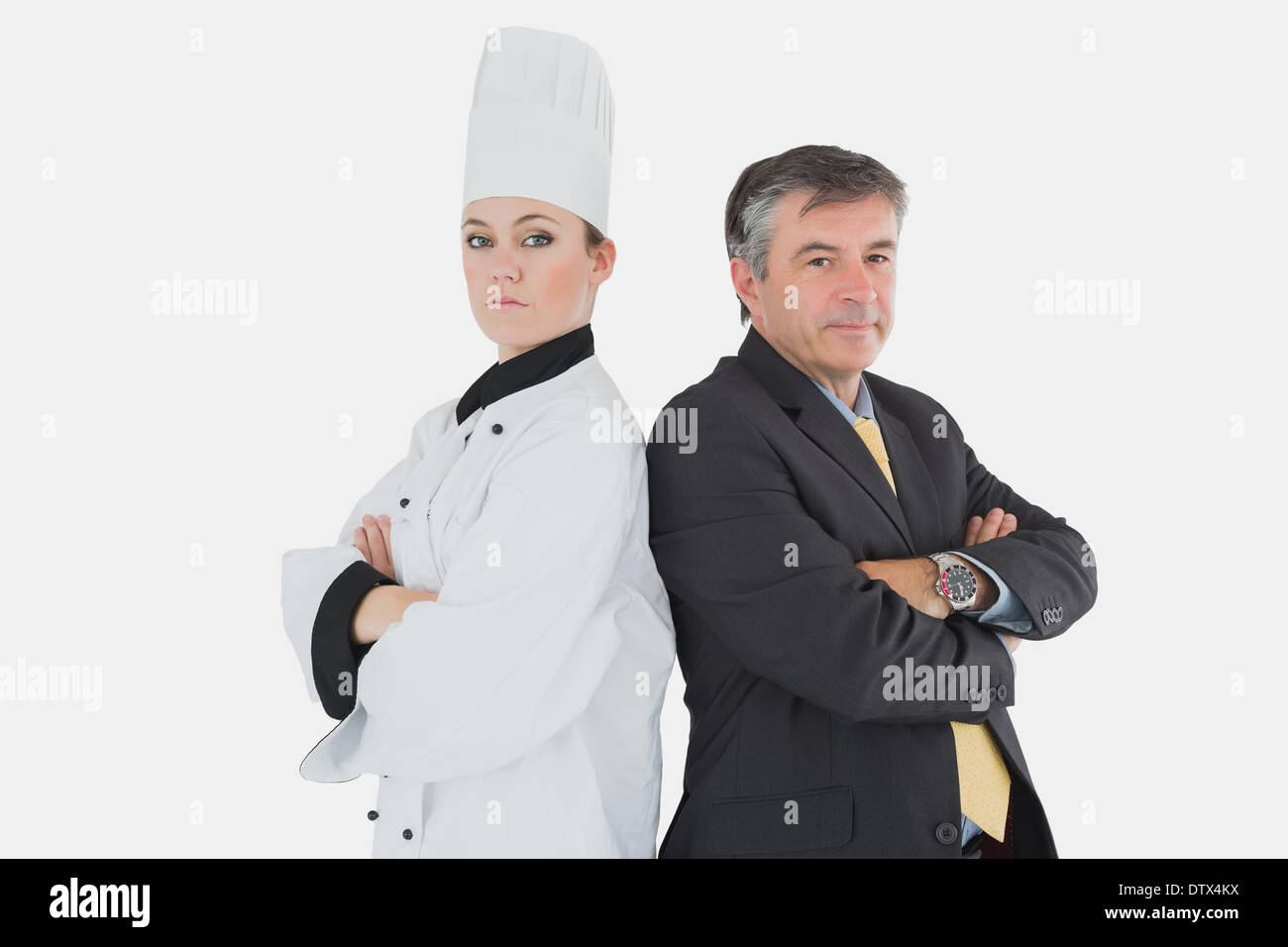 Back chef hi-res stock photography and images - Alamy