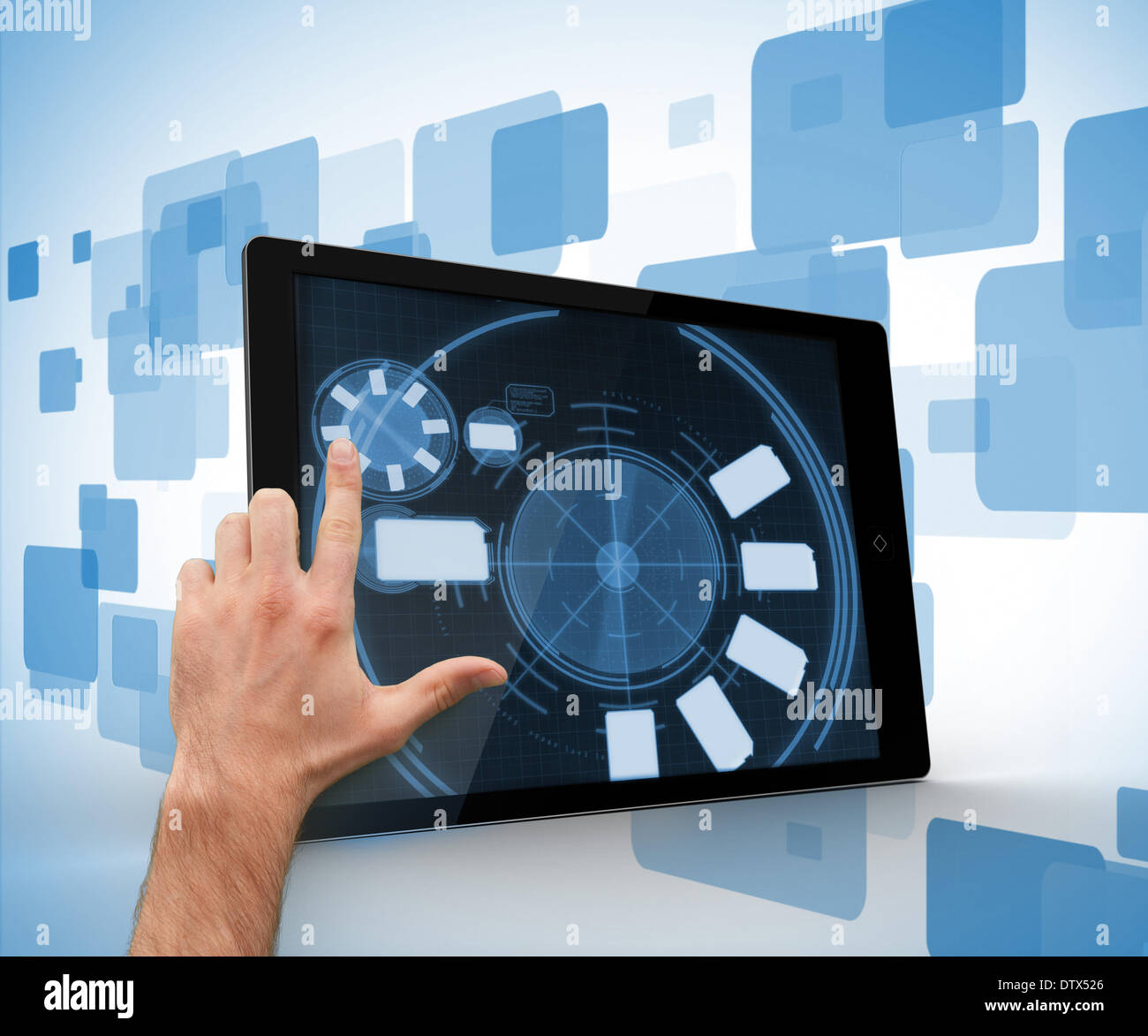 Finger scrolling hi-res stock photography and images - Alamy