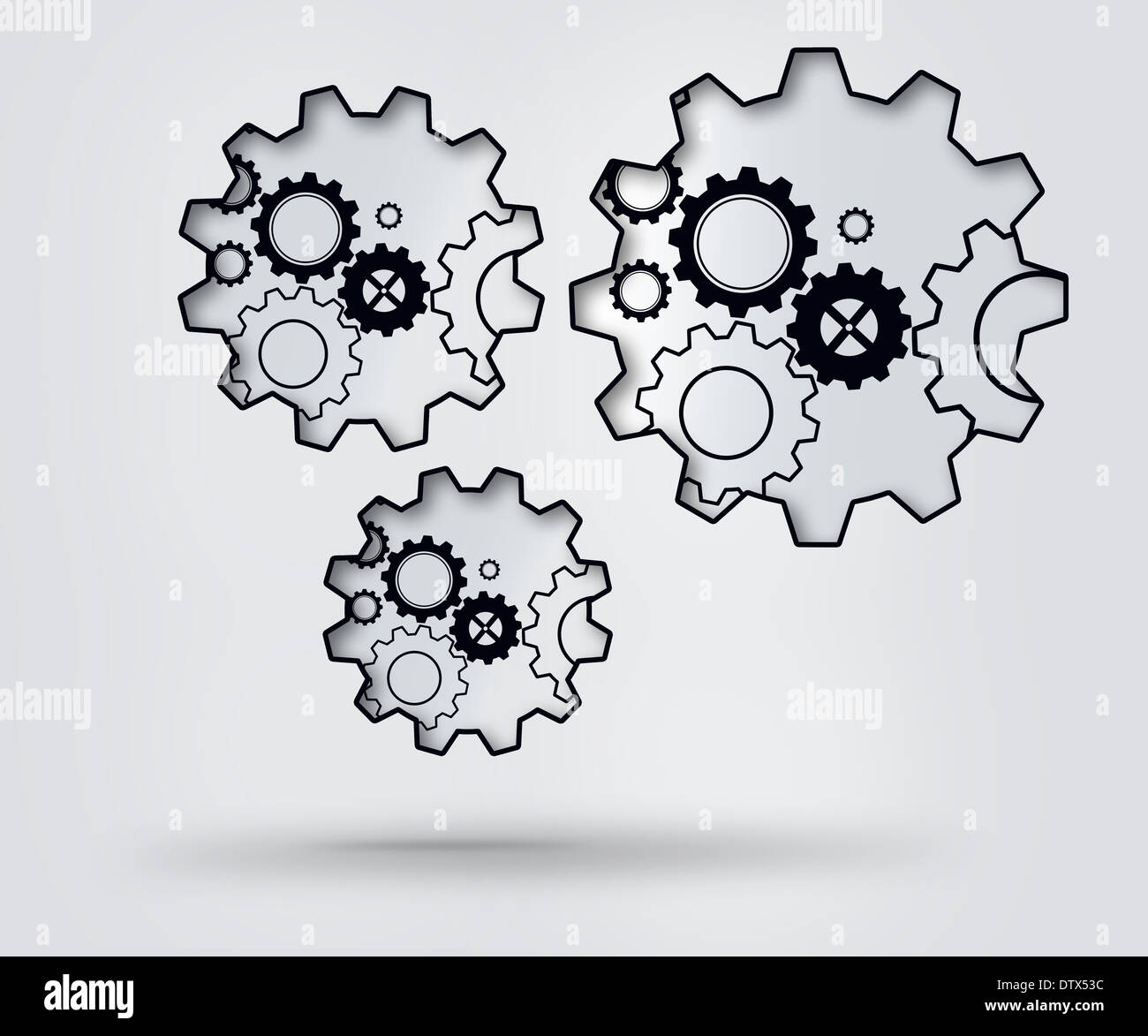 Cogs turning hi-res stock photography and images - Alamy