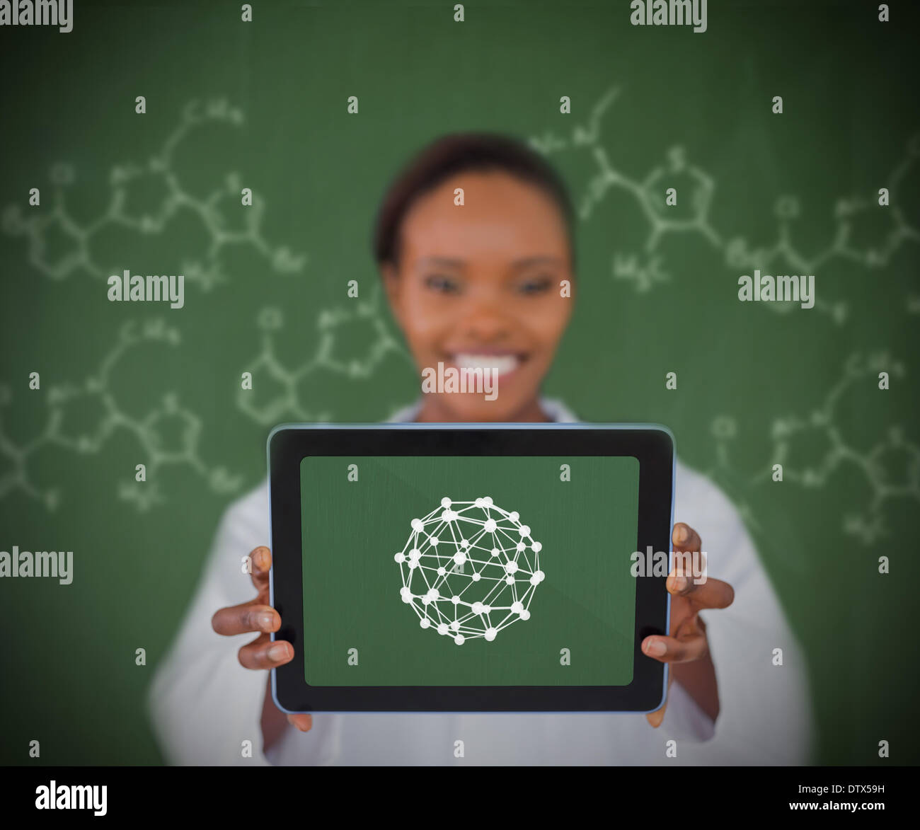 Woman standing looking dna hi-res stock photography and images - Alamy