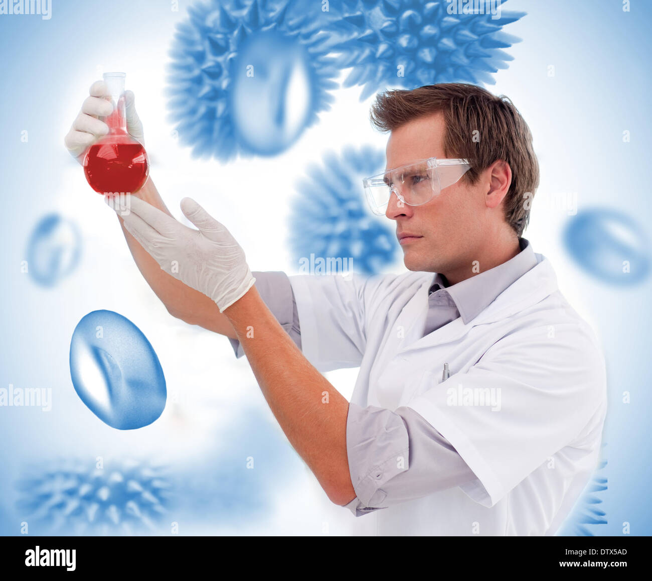 Analysis beaker biologist experiment hi-res stock photography and ...