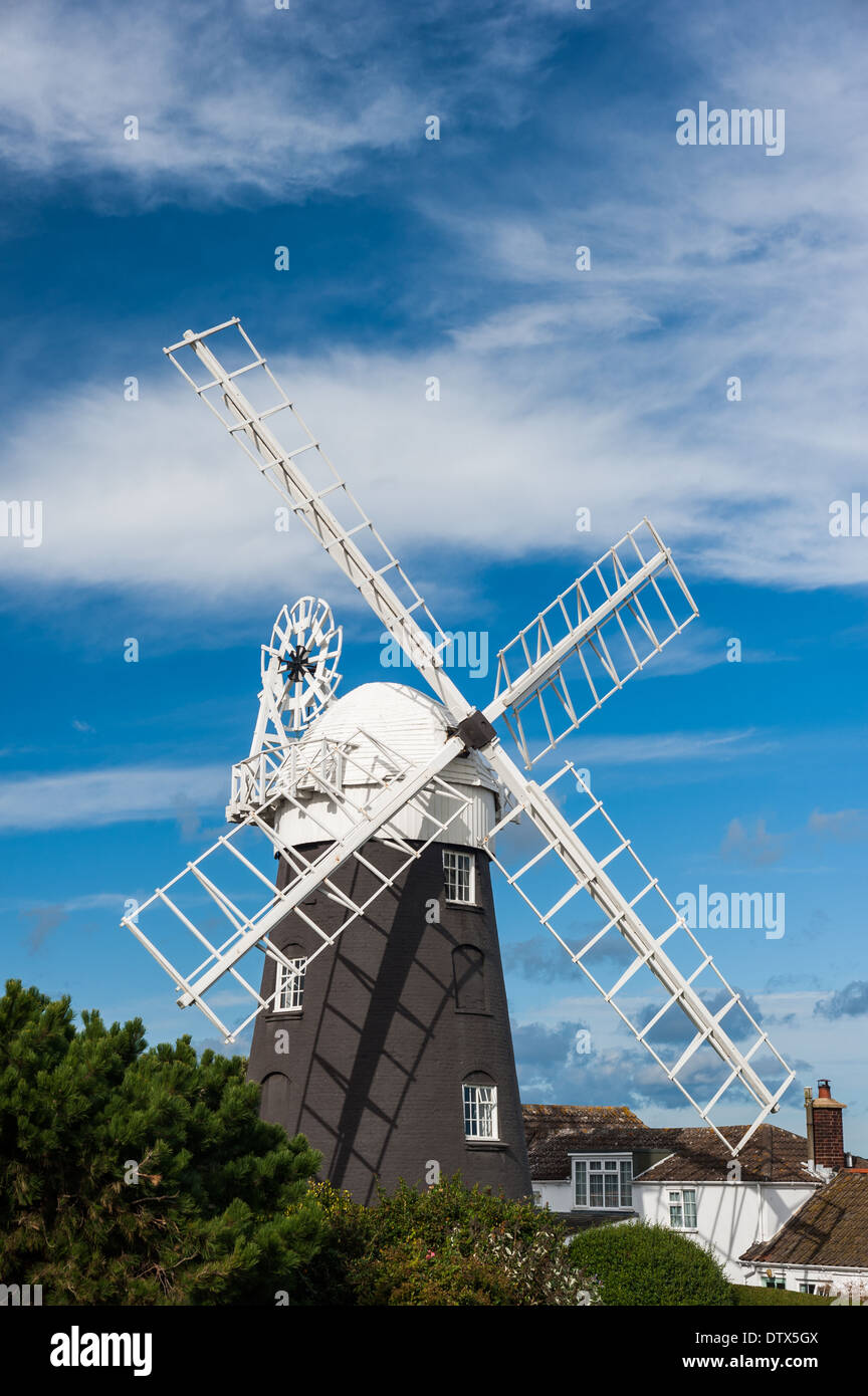 Stow windmill, Paston, Norfolk Stock Photo - Alamy