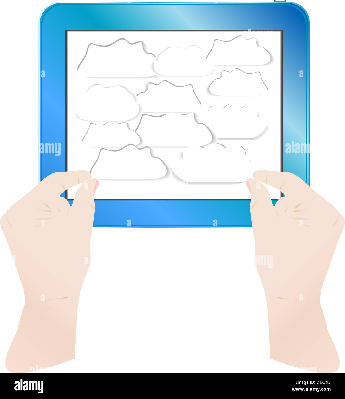 Computer bubbles design digital hi-res stock photography and images - Alamy