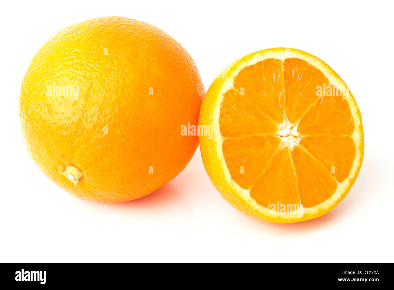 Orange, white, background Stock Photo - Alamy