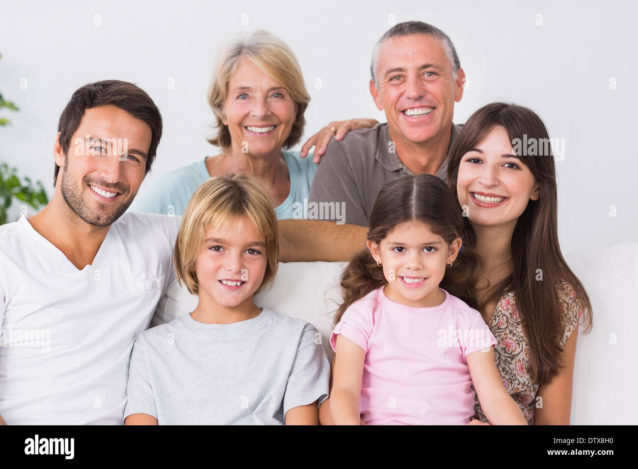 Three generation family Stock Photo - Alamy
