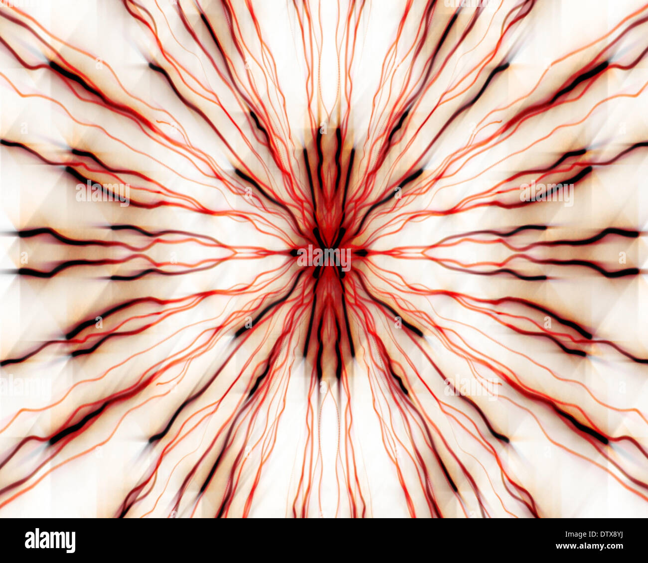 Strands of red lights Stock Photo - Alamy
