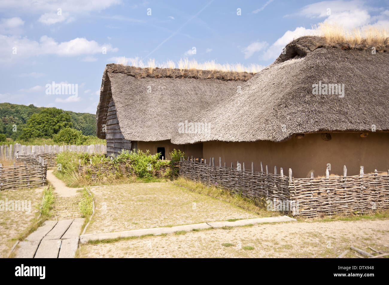 Viking village reconstruction hi-res stock photography and images - Alamy