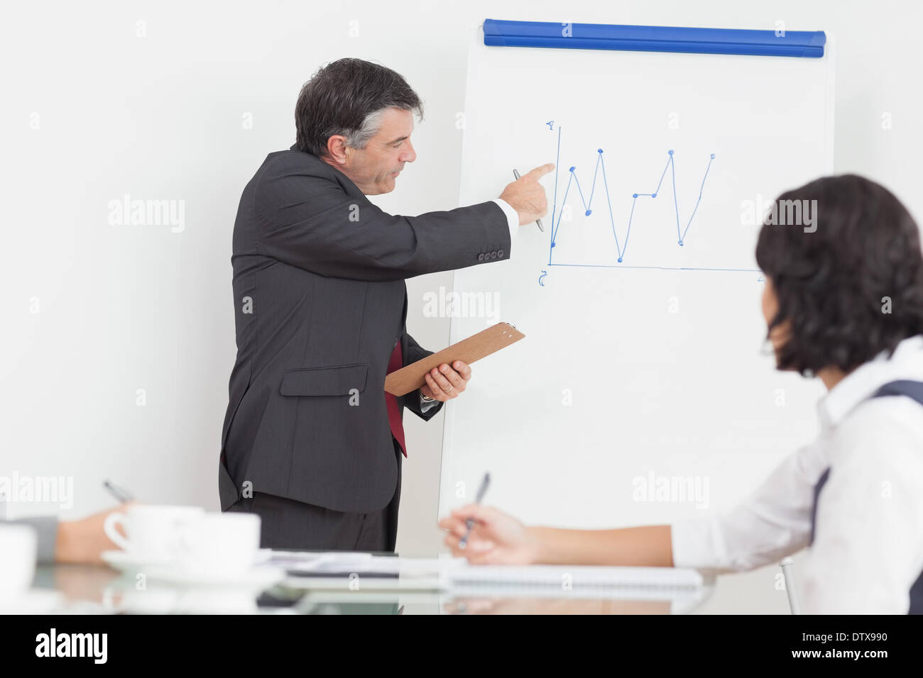 Explaining graph hi-res stock photography and images - Alamy