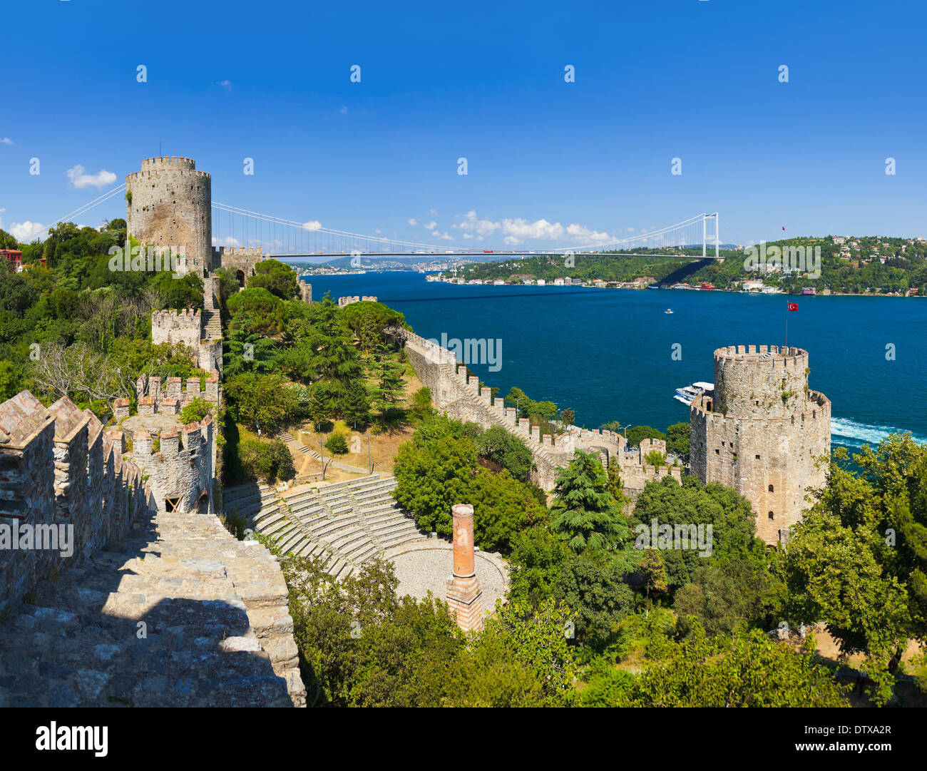 Rumeli Fortress at Istanbul Turkey Stock Photo - Alamy
