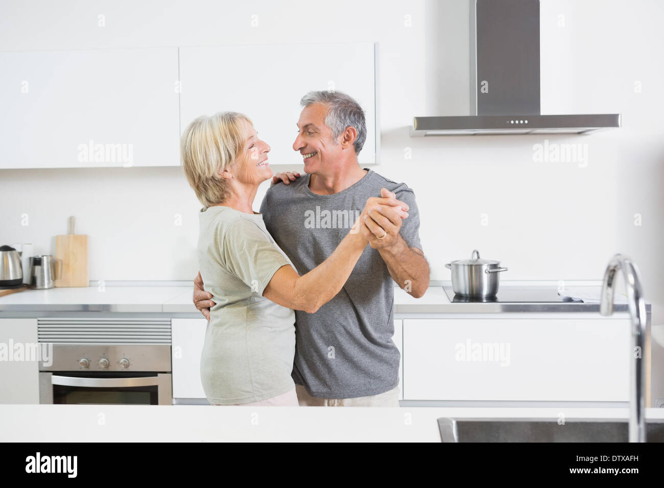 Couple dancing together Stock Photo - Alamy