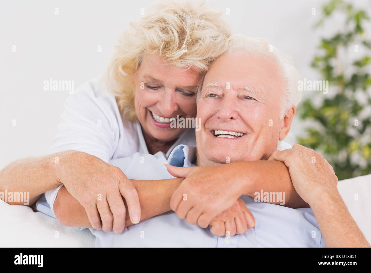 Lovely old couple portrait Stock Photo - Alamy